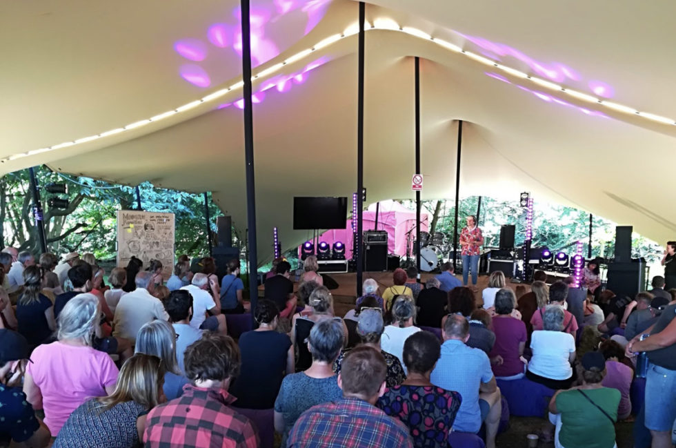 Festival marquee hire - Sussex Marquees